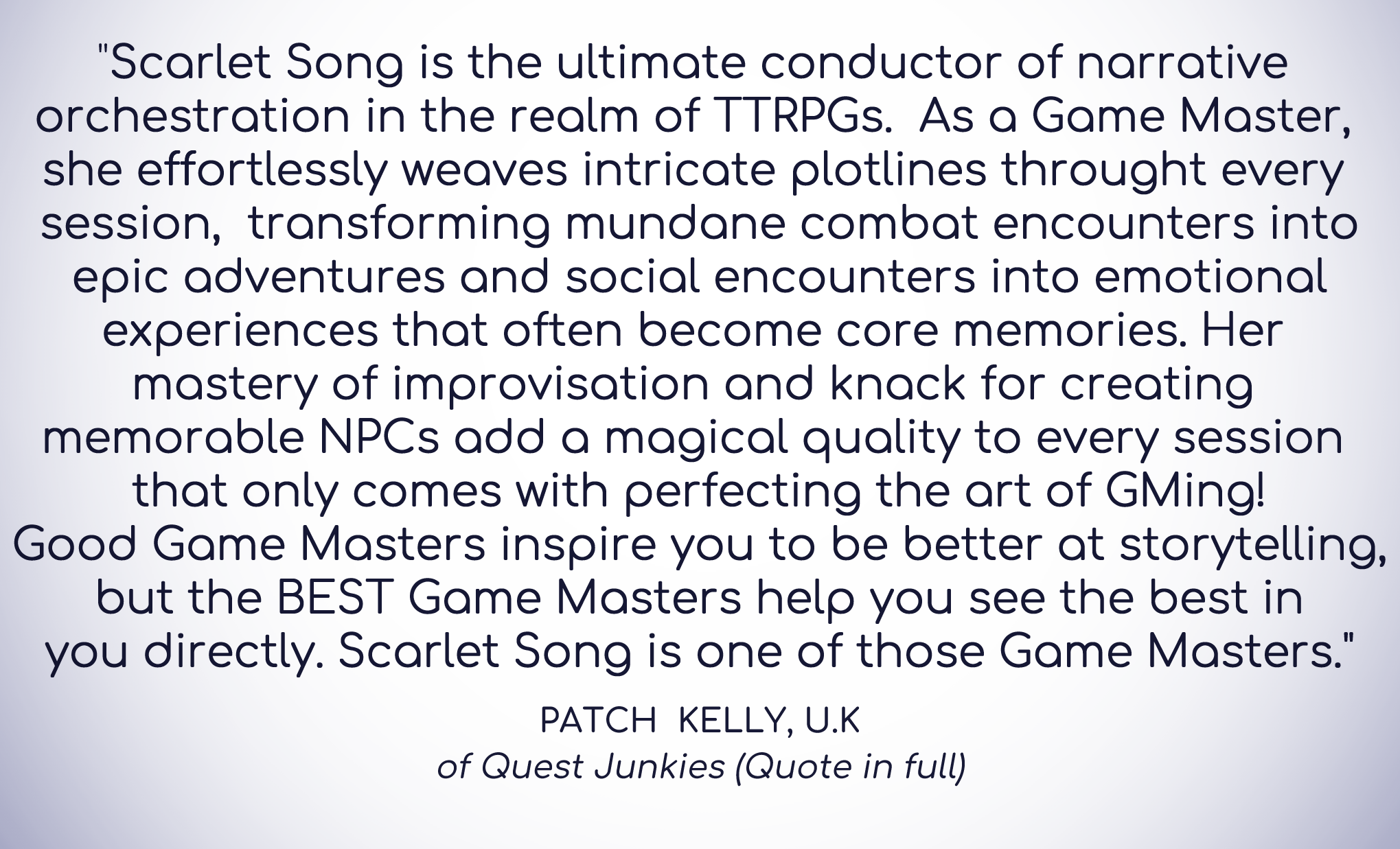 Your Ticket to Tabletop Adventure | Scarlet Song